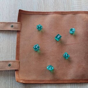 Unique Personalized Leather Dice Tray Gift for Dnd Game Lover, Table ...