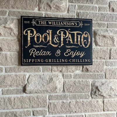 Hotel Sign Modern Farmhouse Wall Decor Bedroom Wall Art Rustic ...