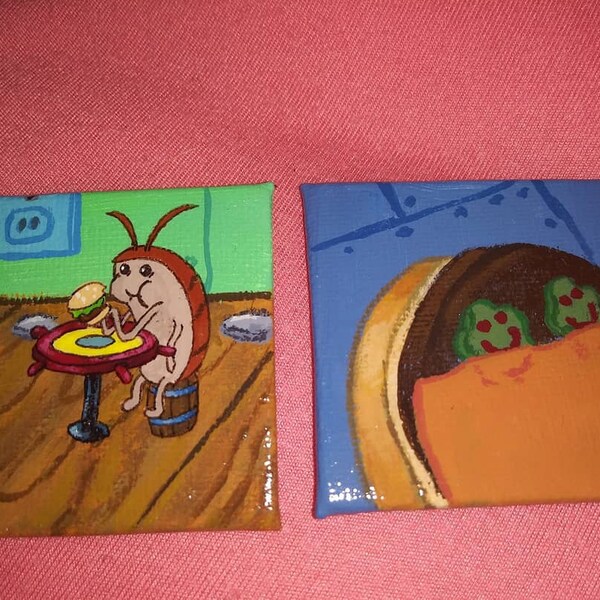 Bunny Killua Painted Manga Panel (6"x6") - Etsy