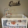 Name Above Crib With Arrow for Girls Nursery Baby Name Above the Crib ...