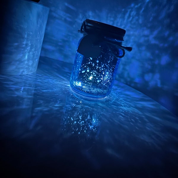 Personalised Special Date Mini Light up HAND PAINTED Night Light ...