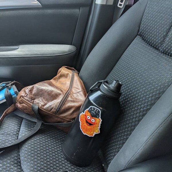 Gritty Vinyl Sticker - Etsy