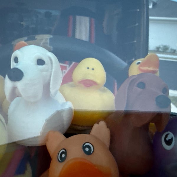 Jason Voorhees Duck 3D Printed Mini Small Large Size Jeep Duck Plastic ...