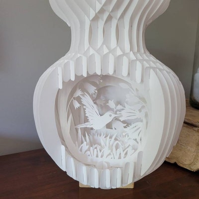 PDF, SVG, Studio Template Fruit Pop Up, 3D Papercut Sliceform Popup ...