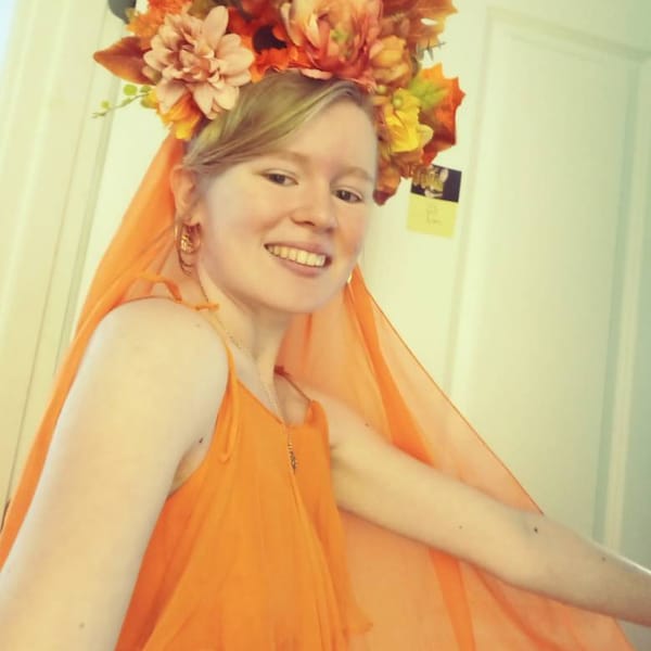 Autumn Flower Crown, Fall Fairy Crown, Woodland Fairy Crown, Autumn ...