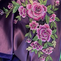 Beaded Crystal Shoulder Patches Motifs Fringe Tassel Epaulets Shoulder ...