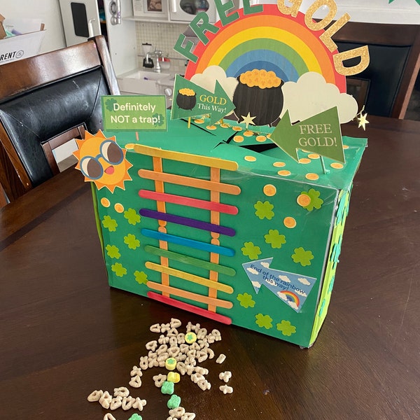 Printable Leprechaun Trap Kit | St. Patrick's Day Activity for Kids ...