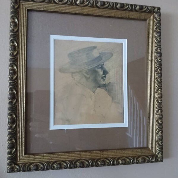 6x24 Frame approximate Size Vintage Gold Long Skinny With Optional ...