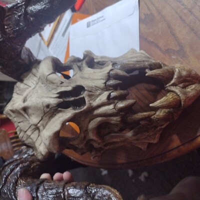 Deathclaw Mounted Creature Head Resin Kit New Model Now - Etsy