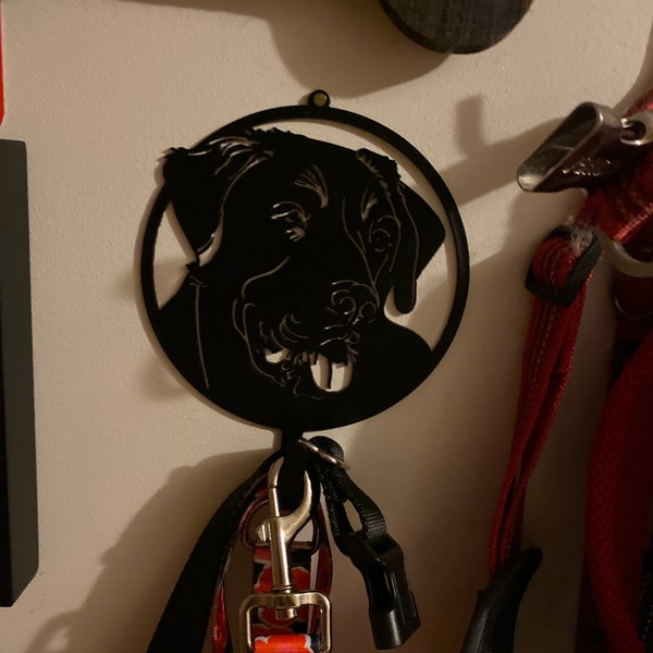 Cavalier King Charles Spaniel Dog Leash Hook or Key Hanger Made From ...