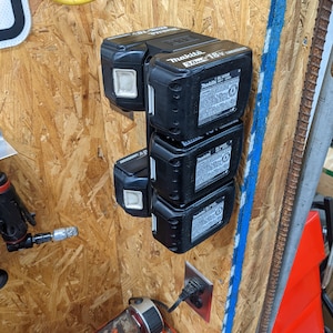 Wall Mount for Dewalt DCB102 Charger With Optional Battery - Etsy