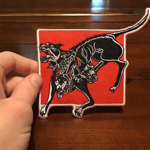 Cerberus Patches iron on Patch shiba Inu - Etsy