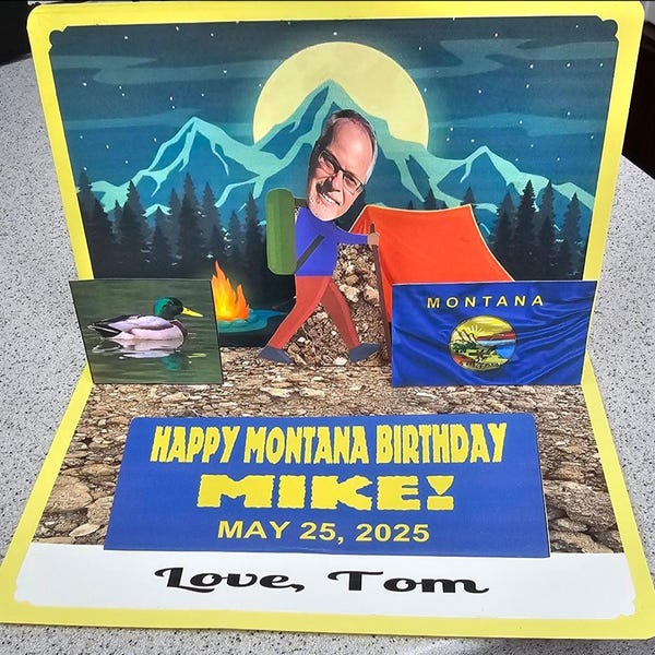 Anniversary or Wedding BOBBLEHEAD Pop up Card Personalized - Etsy