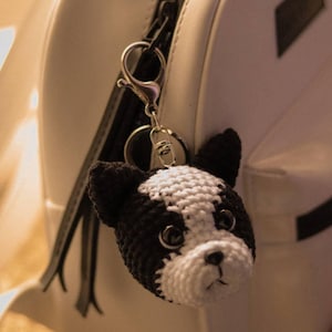 Amigurumi Dog Keycahin PATTERN, Crochet Dog Xmas Tree Decor, Crochet ...