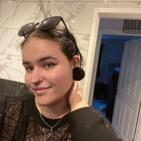 Crocheted Plug Mittens / Lobe Gloves / Ear Sweaters Made to Your ...