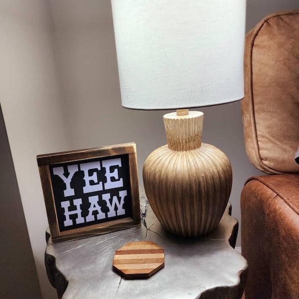 Yeehaw Western Cowboy Decor Sign - Country Rustic - Etsy