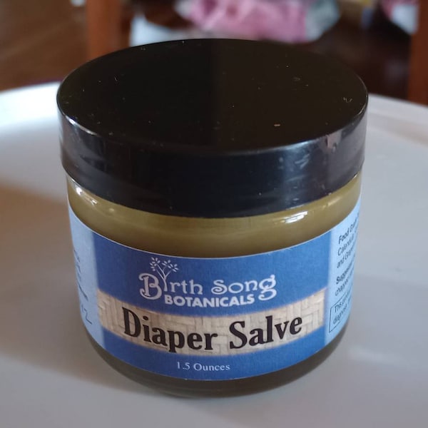 Natural Herbal Diaper Salve to Sooth Diaper Rash and Thrush Cloth ...