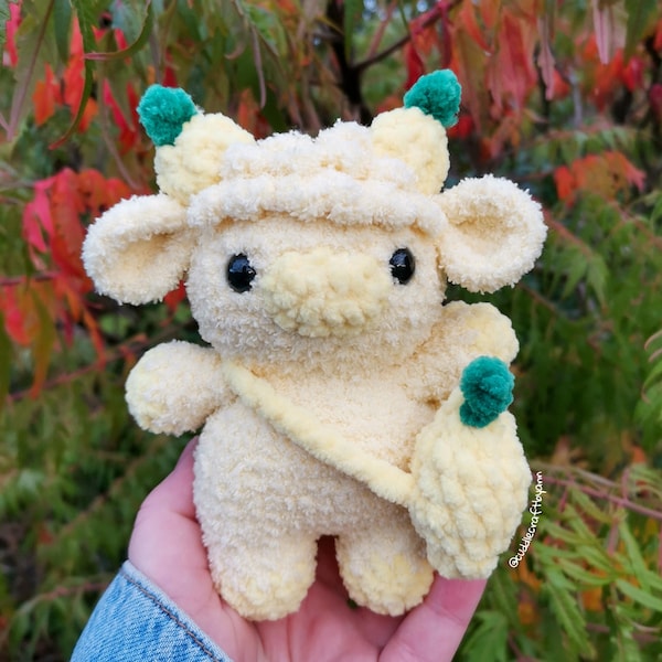 10-in-1 Fruit Cows Crochet Pattern Bundle (amigurumi Highland Cow ...