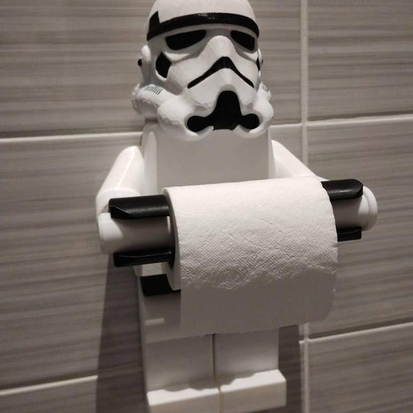 Lego Star Wars Stormtrooper Darth Vader Toilet Paper Holder Star Wars ...