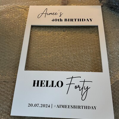 School Leavers Selfie Frame, Class of 2024 Party Booth Frame, Year 6 ...