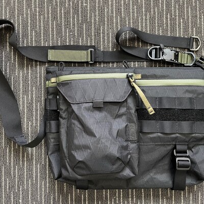 Shoulder Bag, Messenger Bag, Techwear, X Pac, Sling Bag, EDC Bag ...