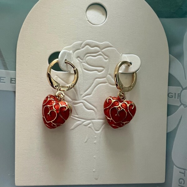 Blue Link Earrings • Zicorn Hoop Earrings,link's Earrings • Statement Jewelry • Cosplay Earrings ...