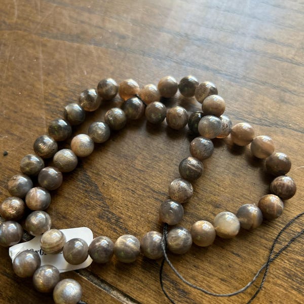 AAA Natural Hypersthene Stone Beads, 8mm10mm,12mm, Smooth Round Shape ...