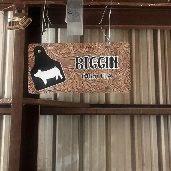 Large Stall Plate Livestock Pen Sign Show Rodeo - Etsy