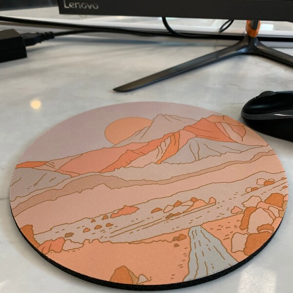 Mouse Pad Mountains Mouse Pad Mountain Mouse Pad Office Mouse Pad ...