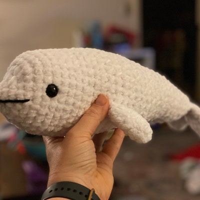PATTERN: Bianca the Beluga Whale Pattern Amigurumi Beluga Pattern ...