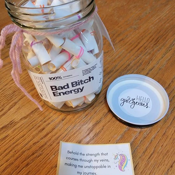 Positive Penguin Affirmation Jar - 50 Uplifting Messages to Empower ...