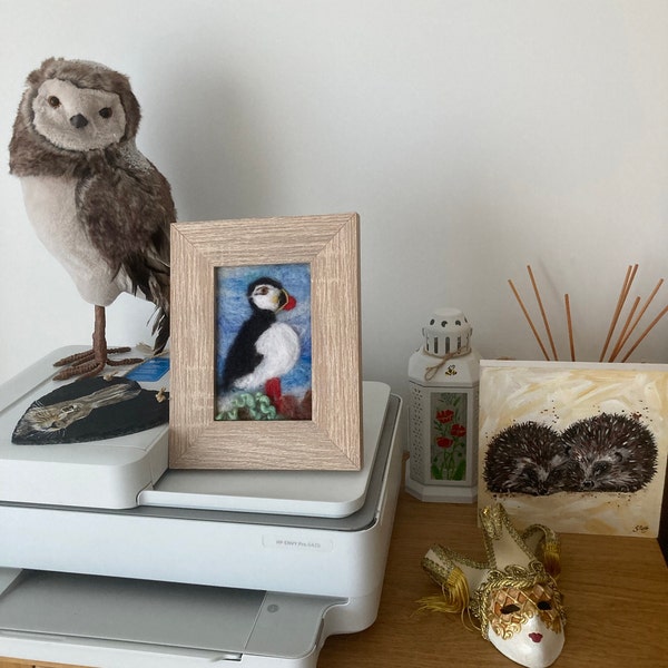 Curly Fleeced Wool Sheep Ornament, Fibre Art Collectable Sheep, Needle Felt Sheep, Easter Lamb ...