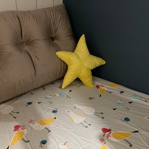 Starfish Sewing Pattern, PDF Sewing Pattern, Pillow Pattern, Minky Dot ...