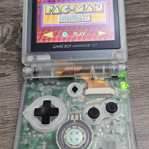Gameboy Advance SP Solid White With White Button Color AGS IPS Screen ...