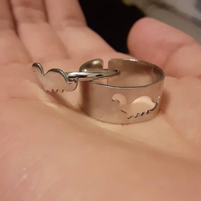 Butterfly Rings for Women Matching Rings for Couples Rings Silver ...