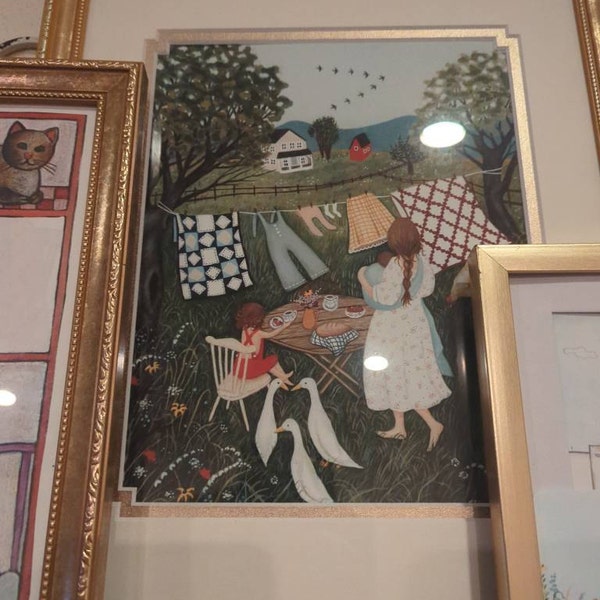 Early Riser - 8x8 Reproduction of My Original Gouache Painting - Etsy