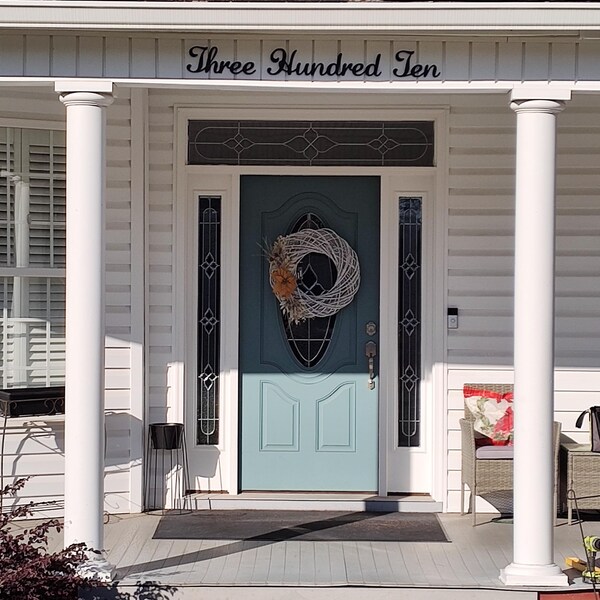 6 Inch Magnetic Modern Numbers Letters for Doors, Houses, Mailboxes ...