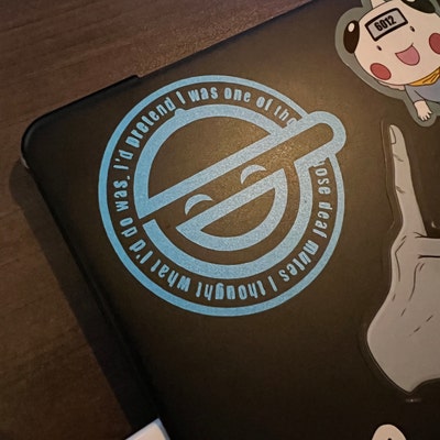 Ghost in the Shell the Laughing Man Logo Decal - Etsy