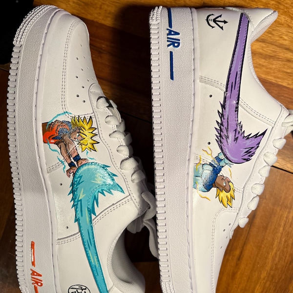 Custom Hand Painted Sneakers & Air Force 1s - Etsy