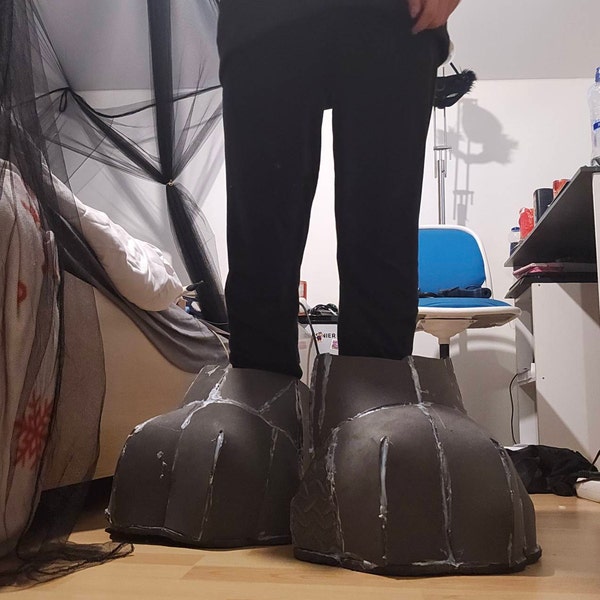 Fursuit Digi Feet Pattern | Cosplay Costume Making (digital PDF ...
