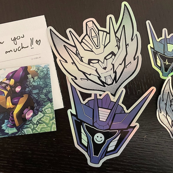 Transformers Soundwave Holo Sticker TFP - Etsy Canada
