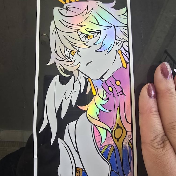 HSR Path Decal - Holographic Silver || Honkai Star Rail Vinyl Sticker ...