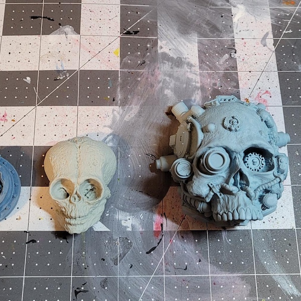 Clicker Bloater Skull Carnivorous Fungus Version 3 , 1/3rd Scale ...