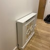 Radiator Cover With Double Shoe Storage, Drawers and Solid Oak Top ...