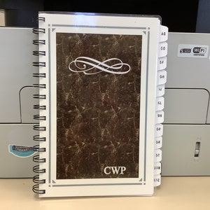 Large Print PASSWORD Book Internet Address Book With A-Z Tabs ...