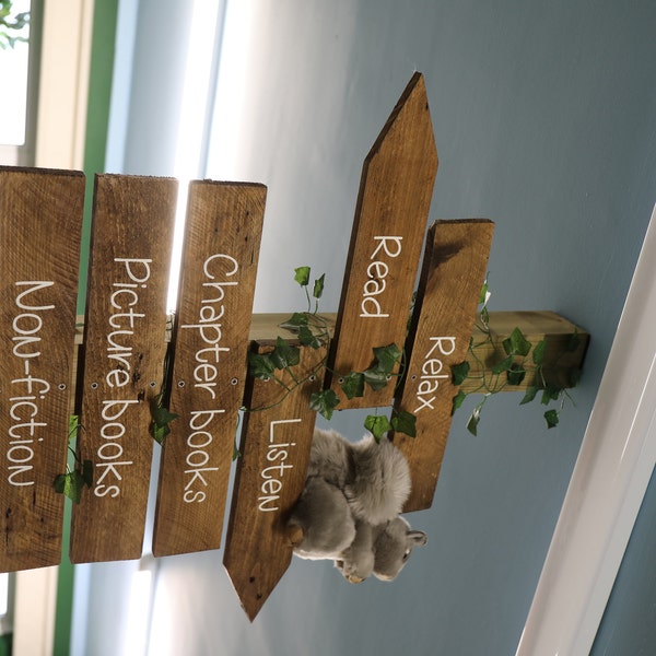 Large Custom Distressed Wood Arrow Signs PER ARROW Eco Friendly ...