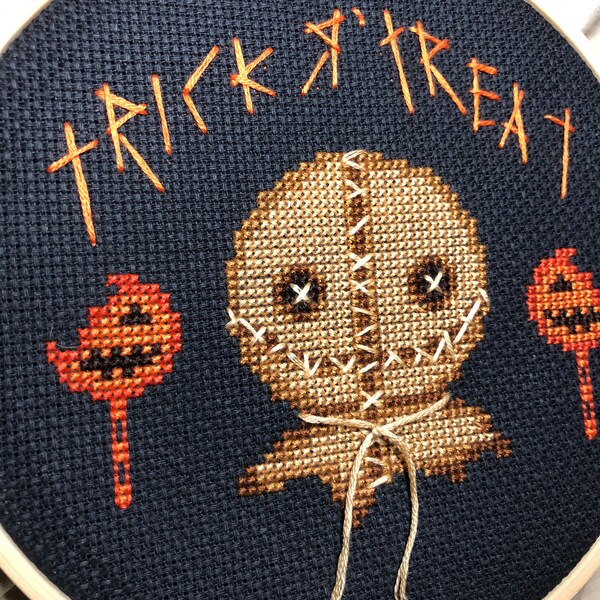 Trick or Treat Samuel - Halloween - Cross Stitch Pattern - Horror ...