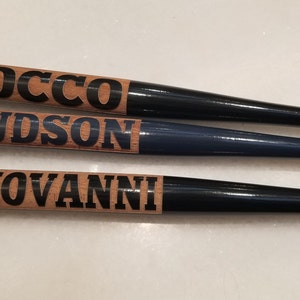 Personalized Bat, Mini Baseball Bat, Ring Bearer Gift, Coach Gift ...