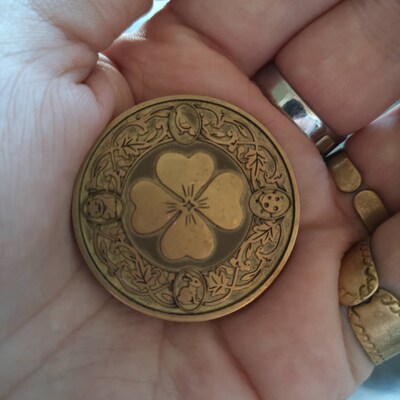 ULTIMATE LUCKY Coin, Pure Brass Coin, 3mm Thick , 40 Mm Wide. - Etsy