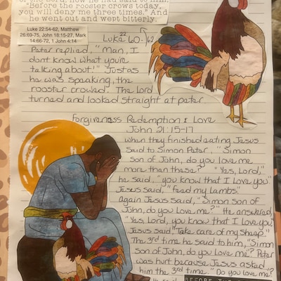 Peter and the Rooster, Easter, Jesus Praying, Beautifulgoodnews, Bible ...